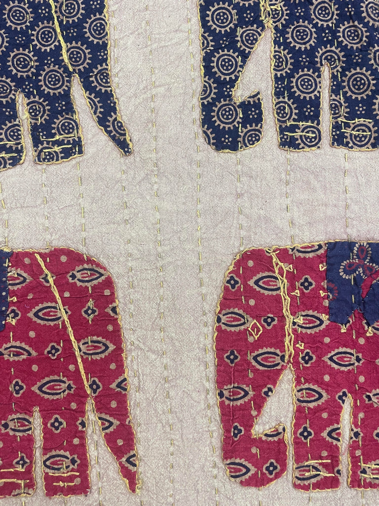 Kantha Cotton Throw - Elie – Calico House